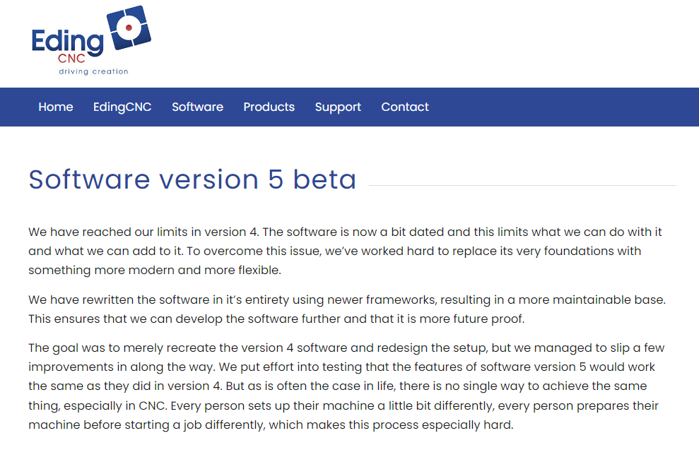 Version 5 b5 public release! - EdingCNC