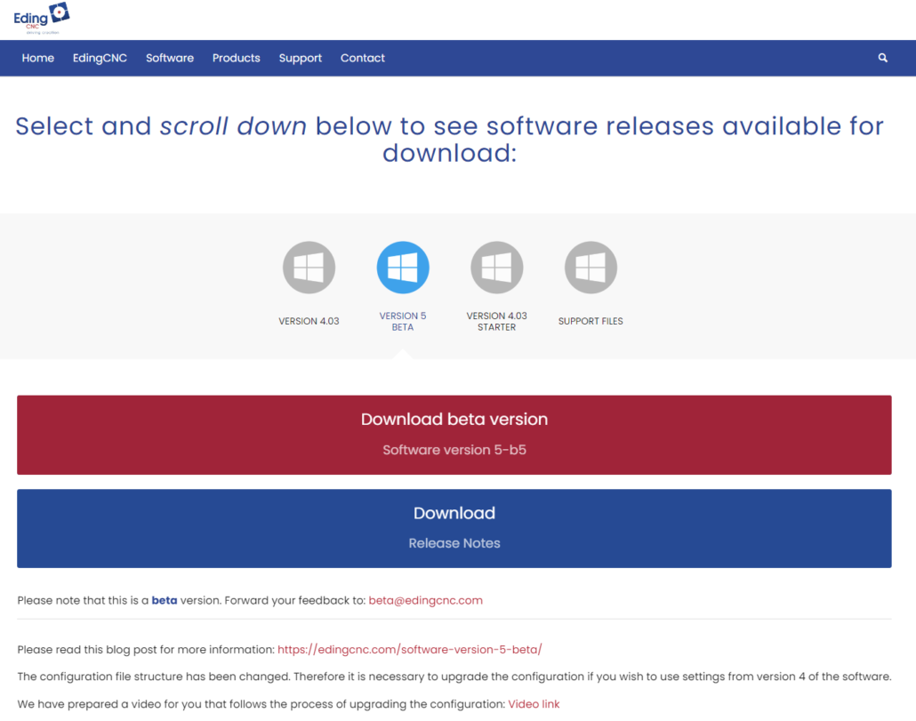 Version 5 b5 public release! - EdingCNC