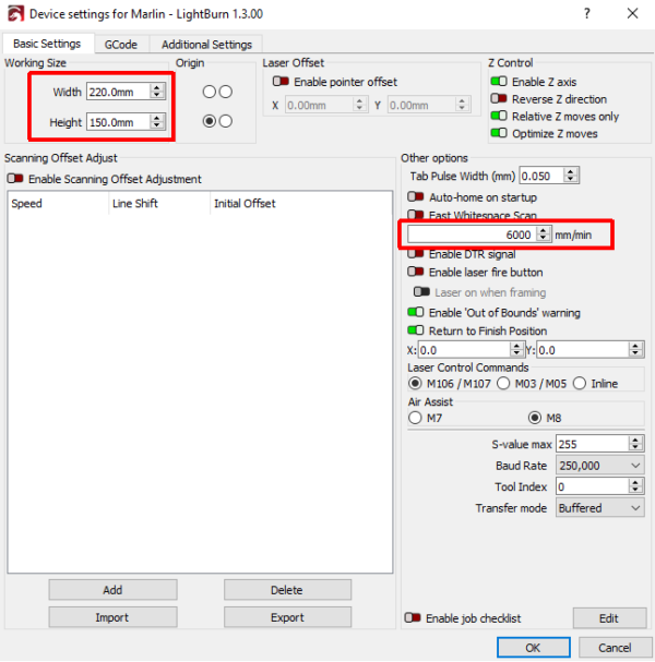 Laser engraving with Eding CNC and Lightburn | EdingCNC