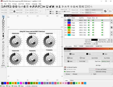 Laser engraving with Eding CNC and Lightburn | EdingCNC