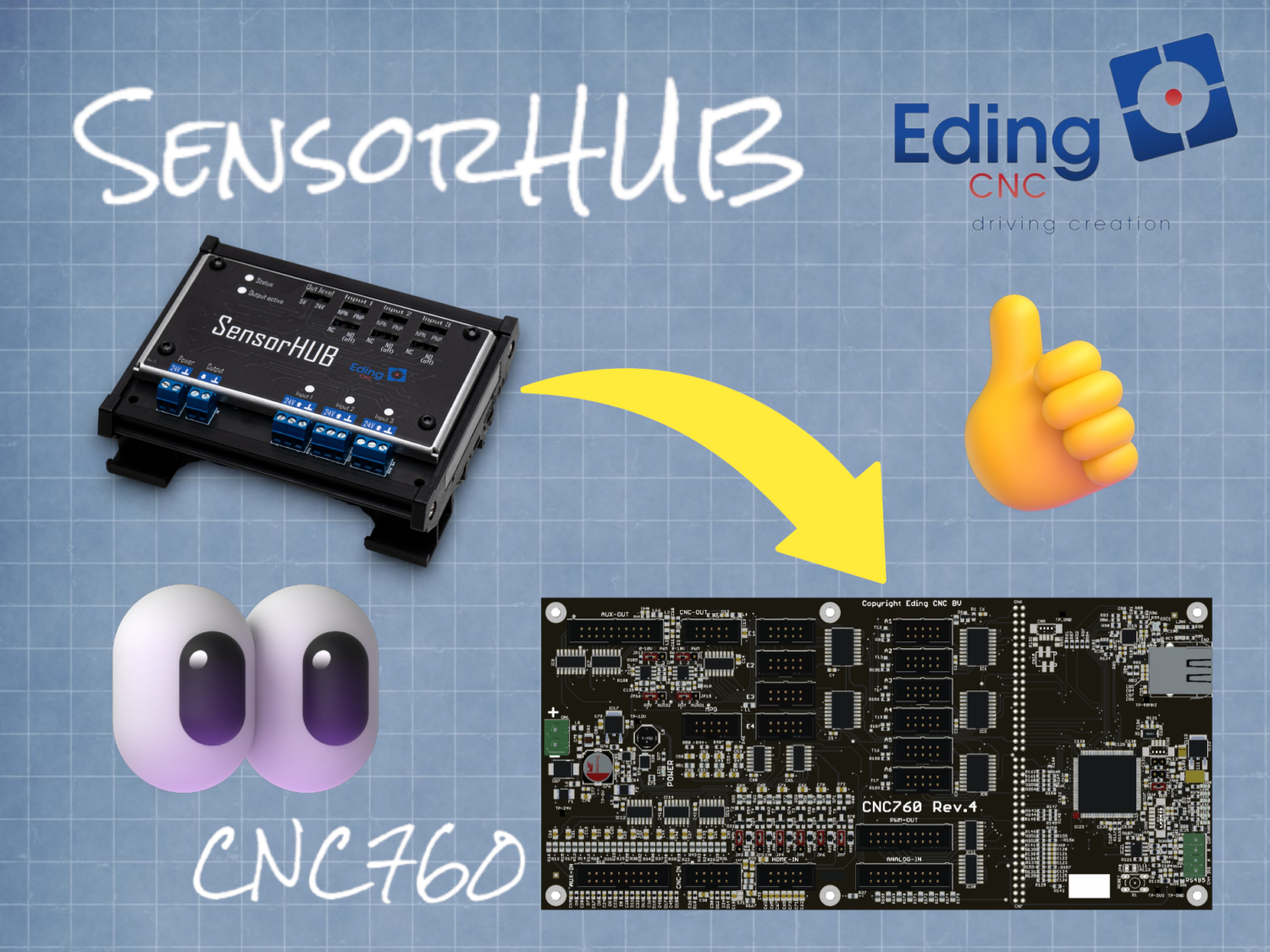 🎞 New Video about SensorHUB | EdingCNC